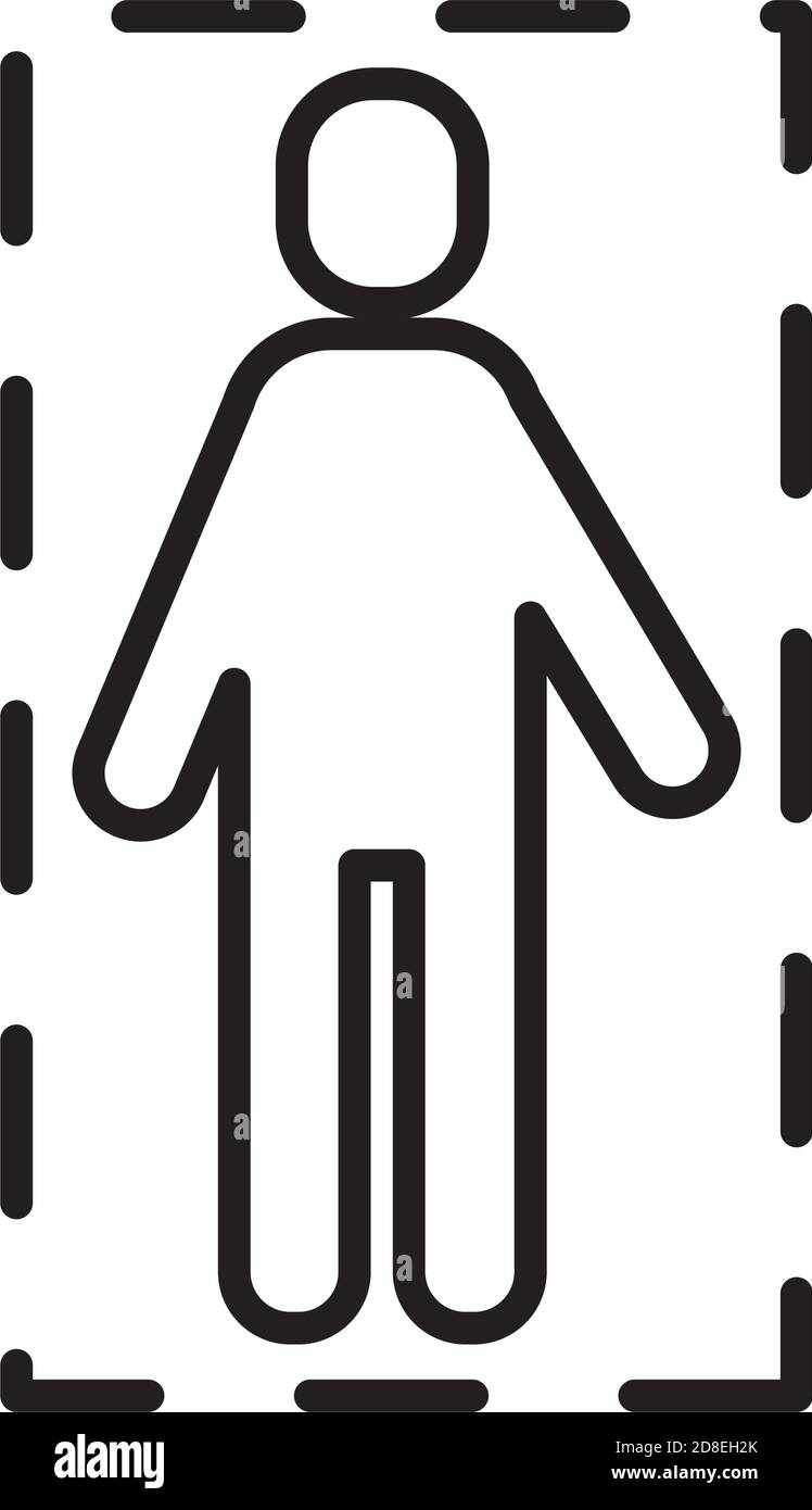 Male human form illustration Black and White Stock Photos & Images - Alamy