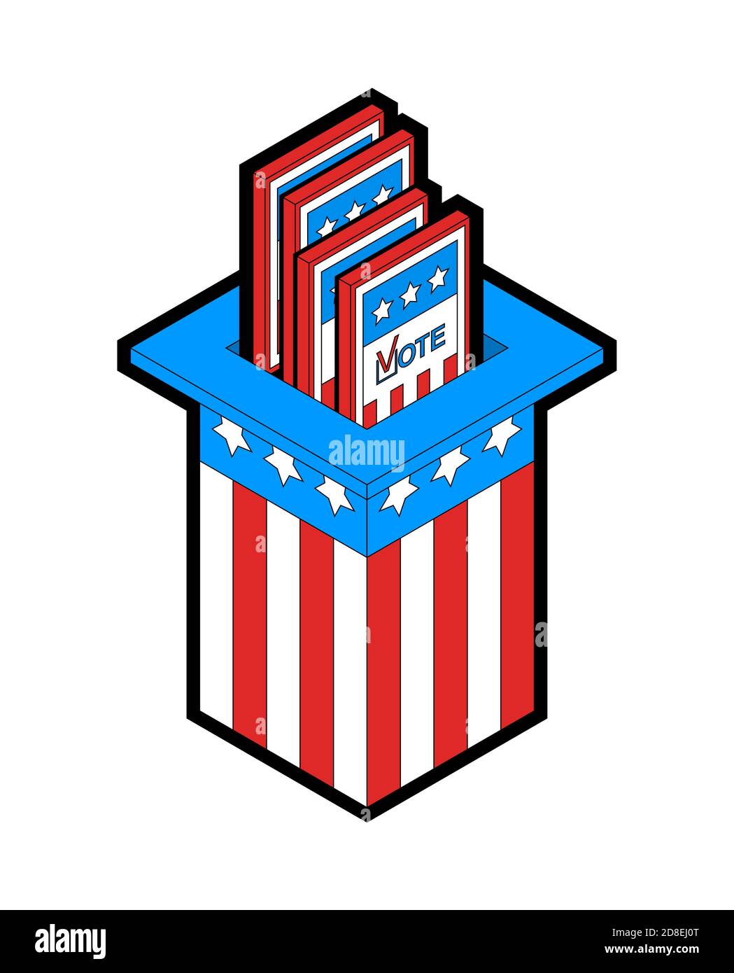 Uncle sam voting american hi-res stock photography and images - Alamy