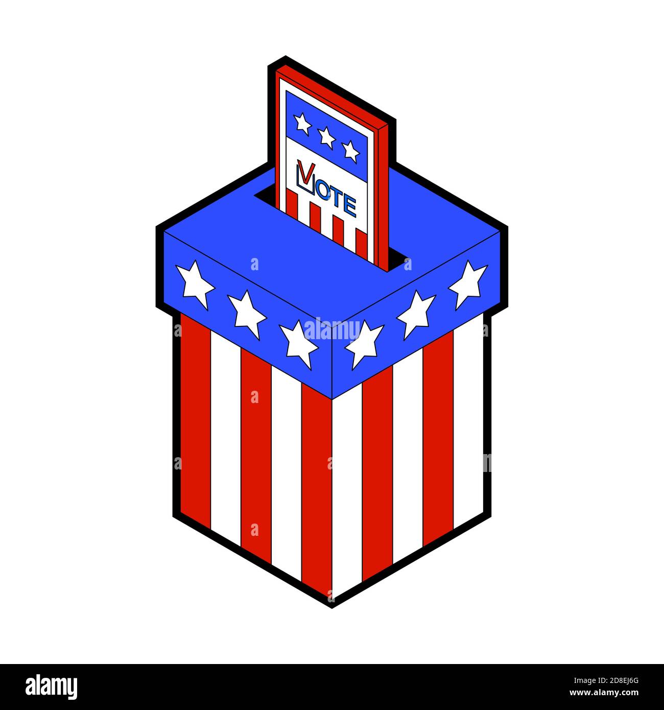 American balloting Stock Vector Images - Alamy