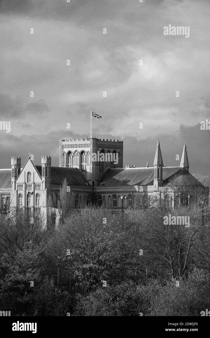 Peterborough architecture Black and White Stock Photos & Images - Alamy