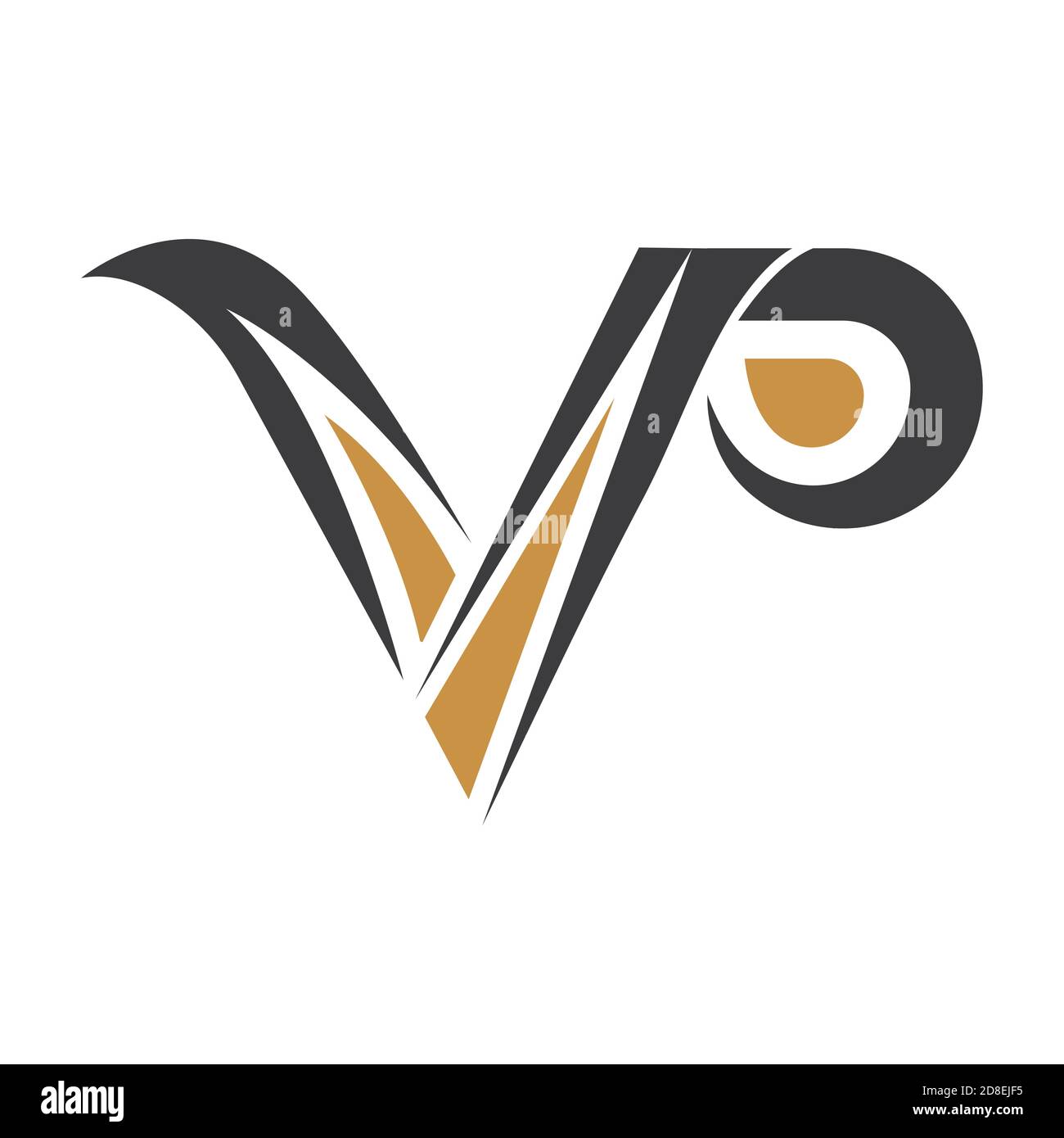 Initial letter vp logo or pv logo vector design template Stock Vector Image & Art - Alamy