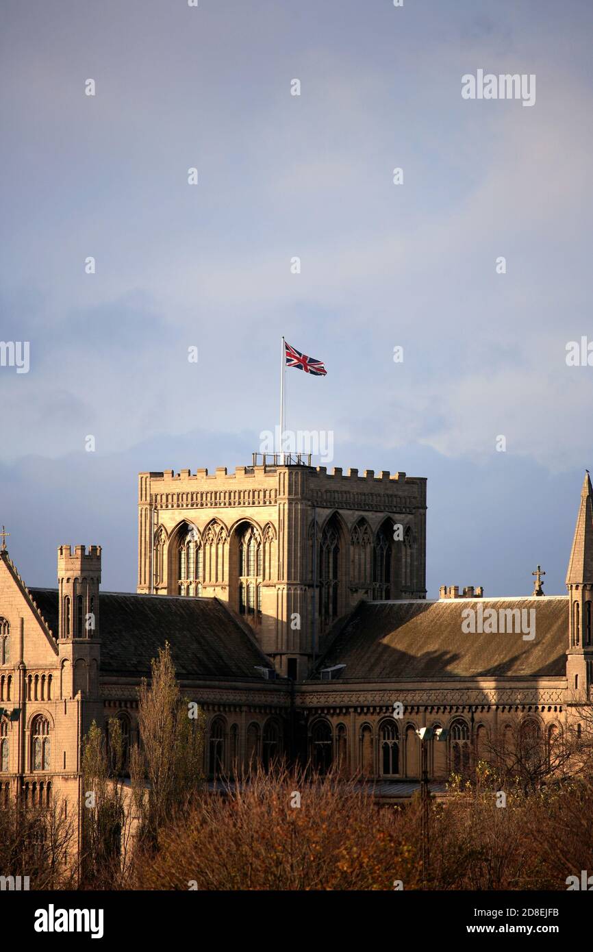 Autumn view of Peterborough Cathedral, Peterborough City ...