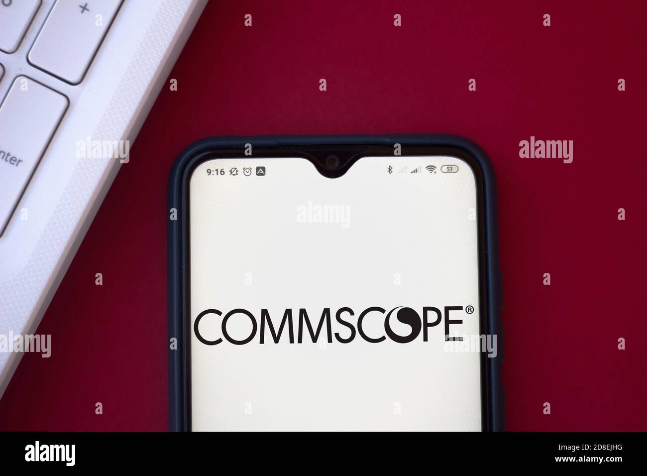 Commscope logo hi-res stock photography and images - Alamy