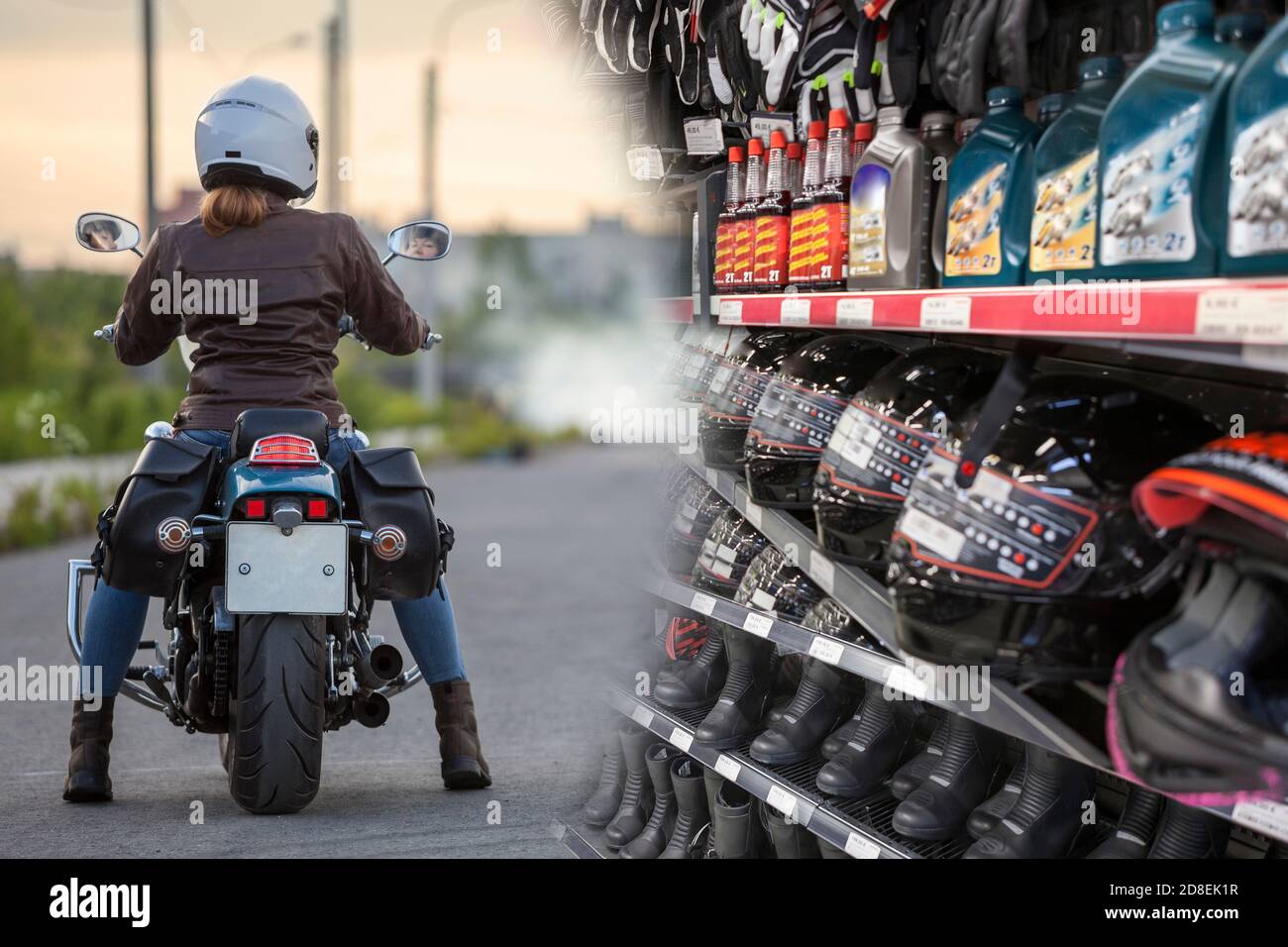 Moto shop hi-res stock photography and images - Alamy