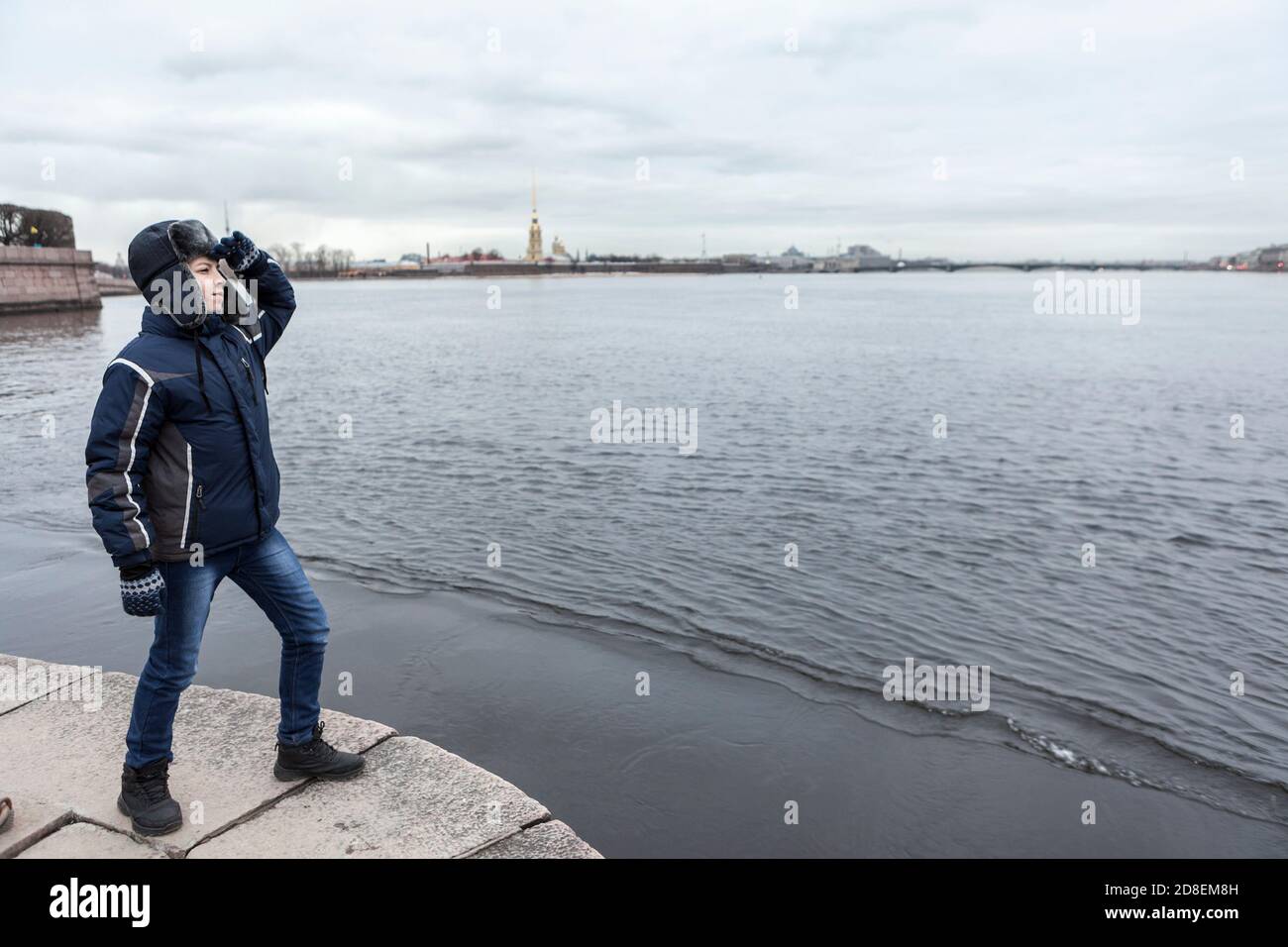 Russian teenager boy hi-res stock photography and images - Alamy