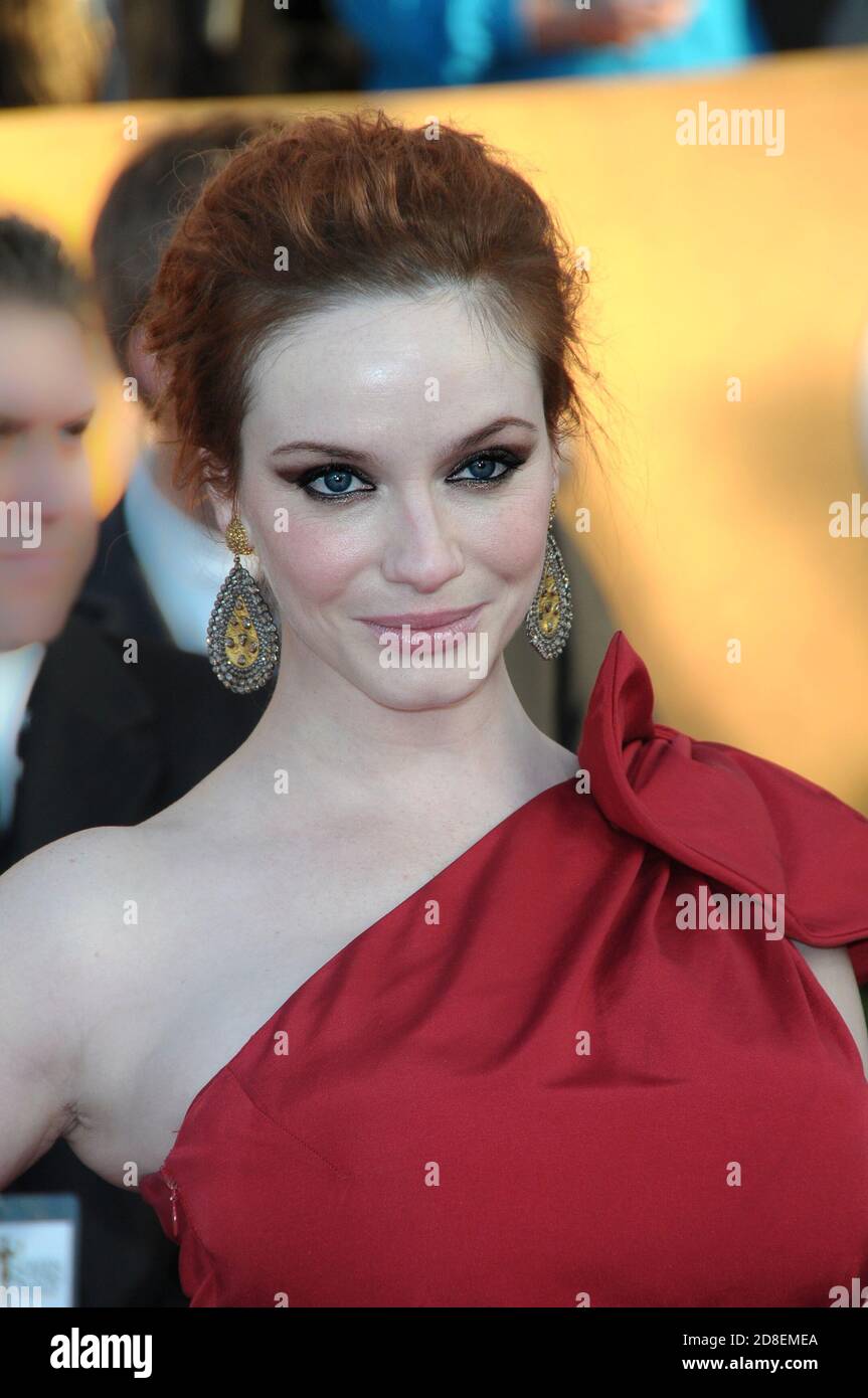 Christina Hendricks arrives at the 16th annual Screen Actors Guild ...