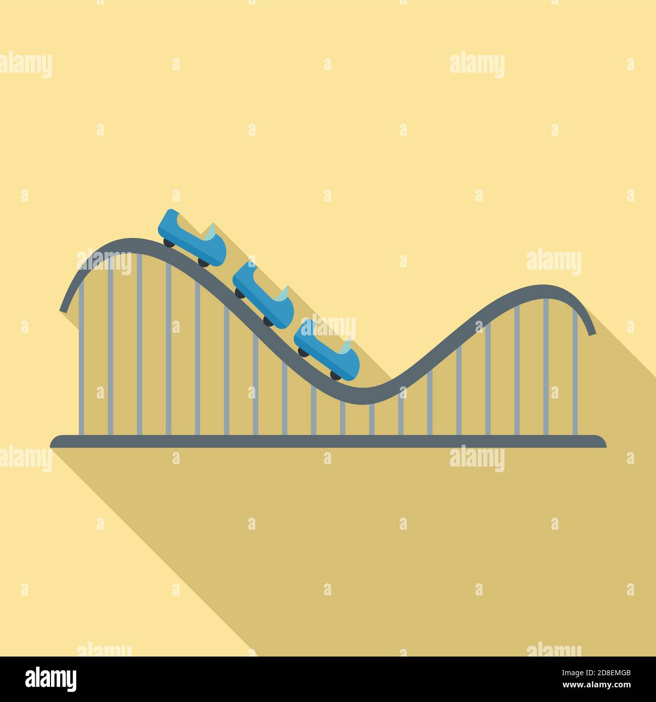 Fairground slides Stock Vector Images - Alamy