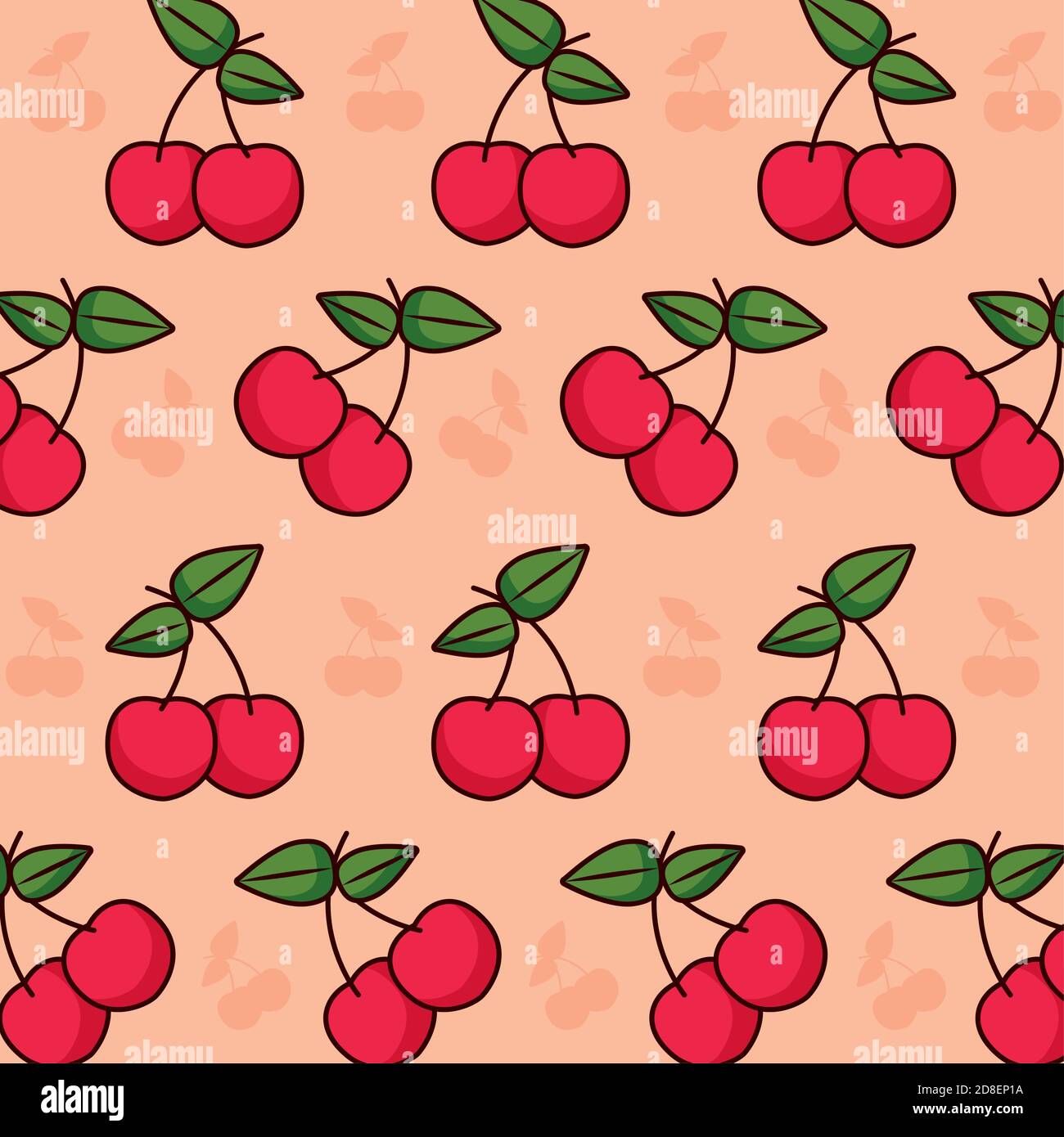 Cherrys Stock Vector Images - Alamy