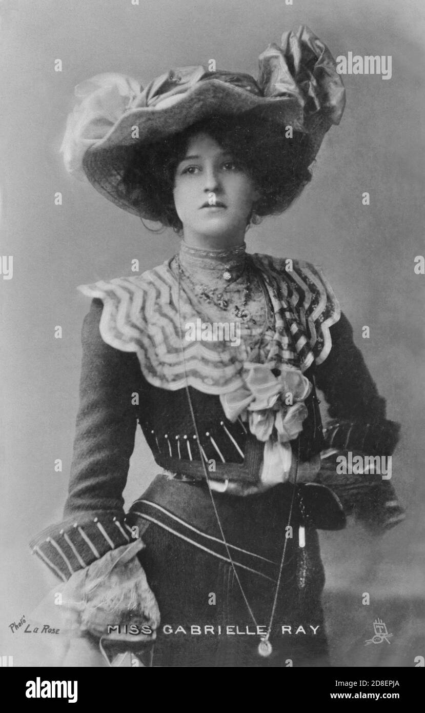 Vintage Postcard. Gabrielle Ray (English actress) - Philco 3188 F - photo by W & D Downey ...