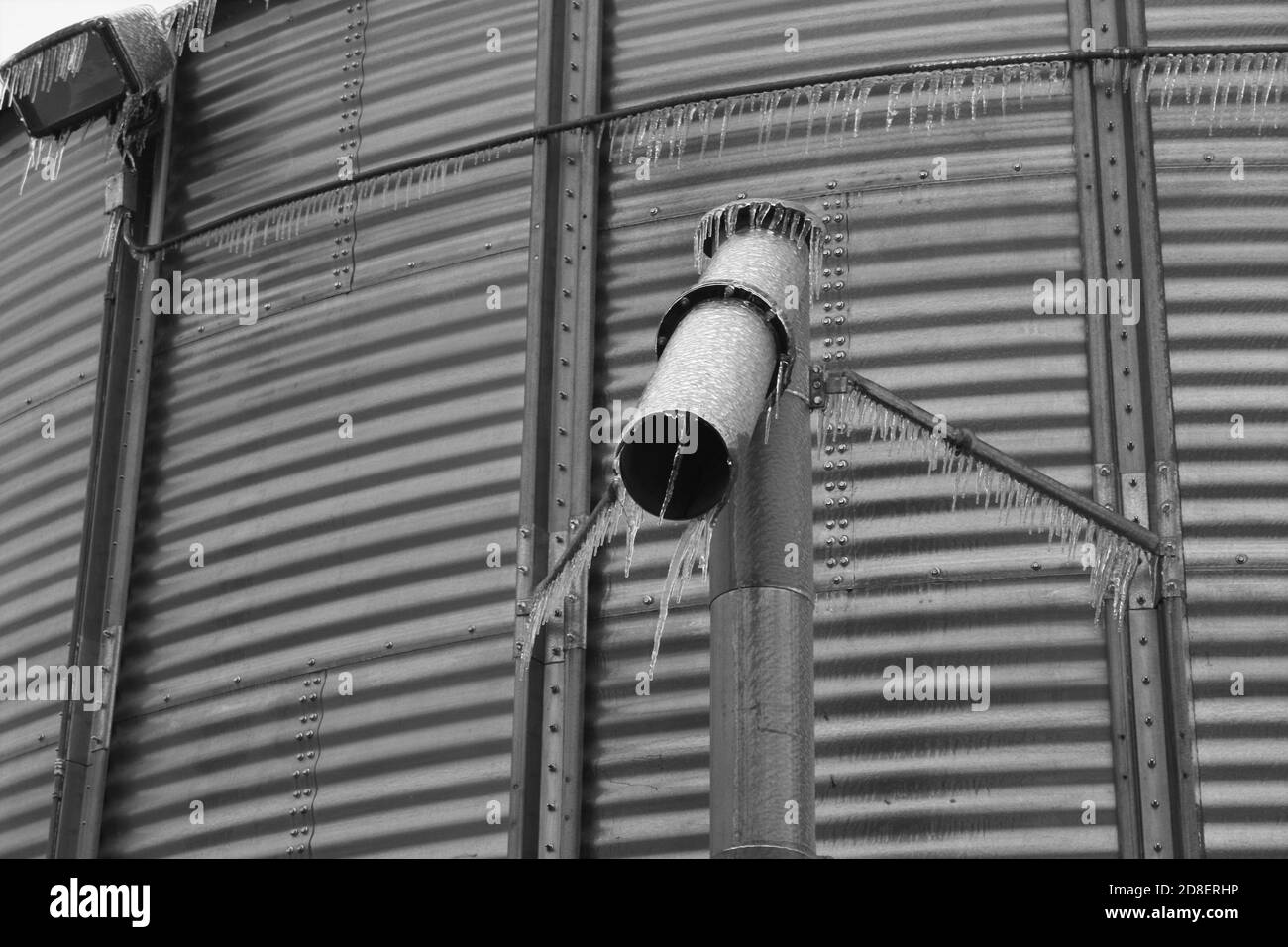 Icy day Black and White Stock Photos & Images - Alamy