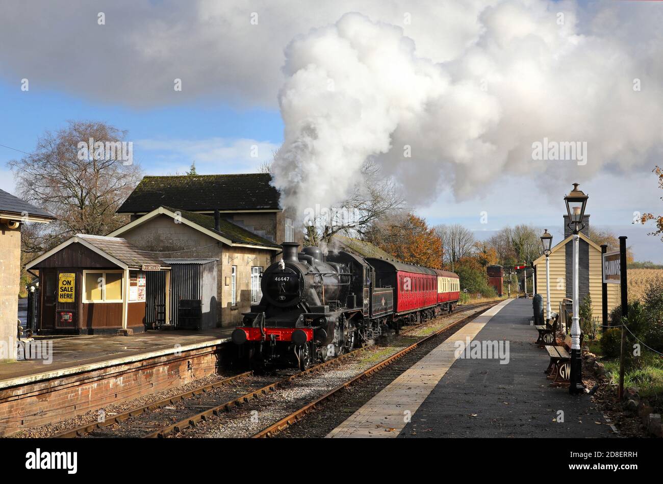 Heritage railway station cranmore hi-res stock photography and images ...