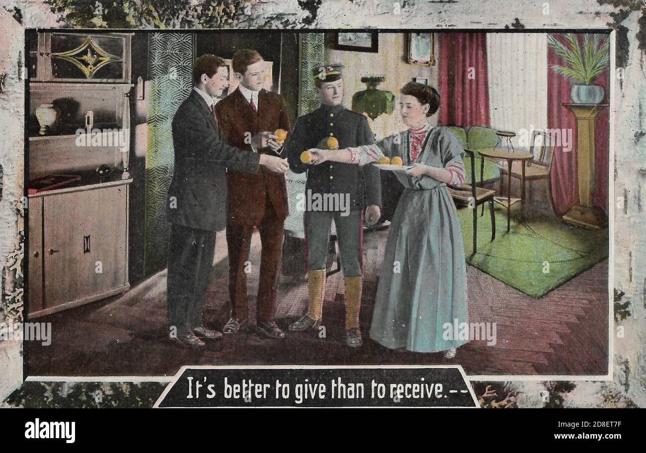 Its better to give than to receive hi-res stock photography and images ...