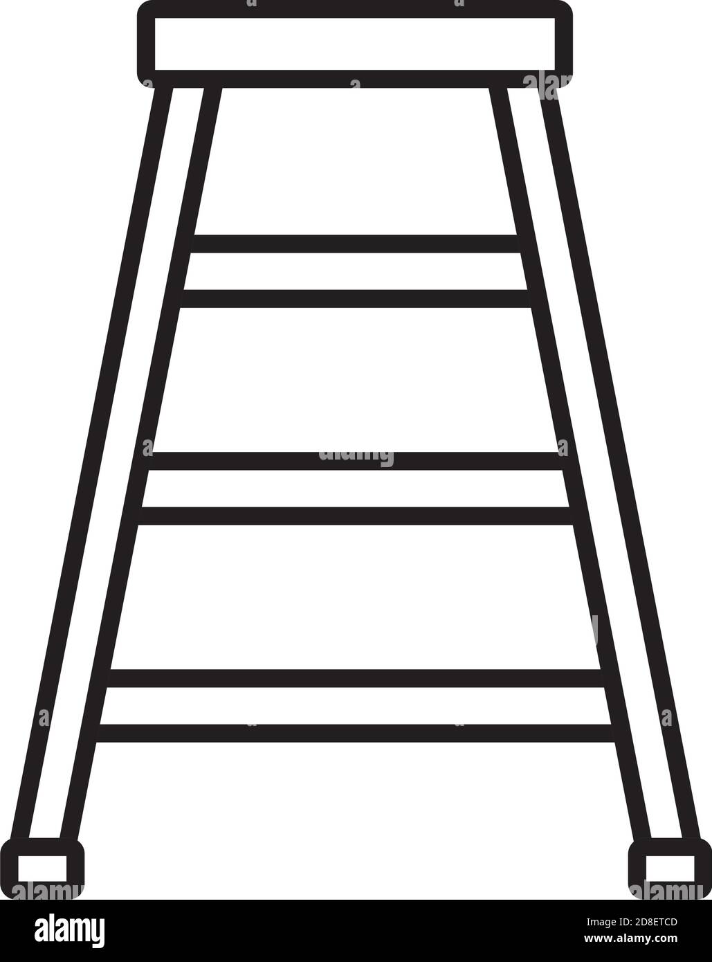 Home storage stairs Stock Vector Images - Alamy