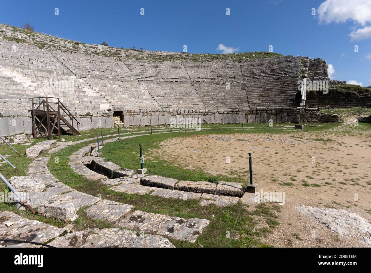 Ruins of Dodona, Epirus, northwestern Greece. Home to the oldest ...