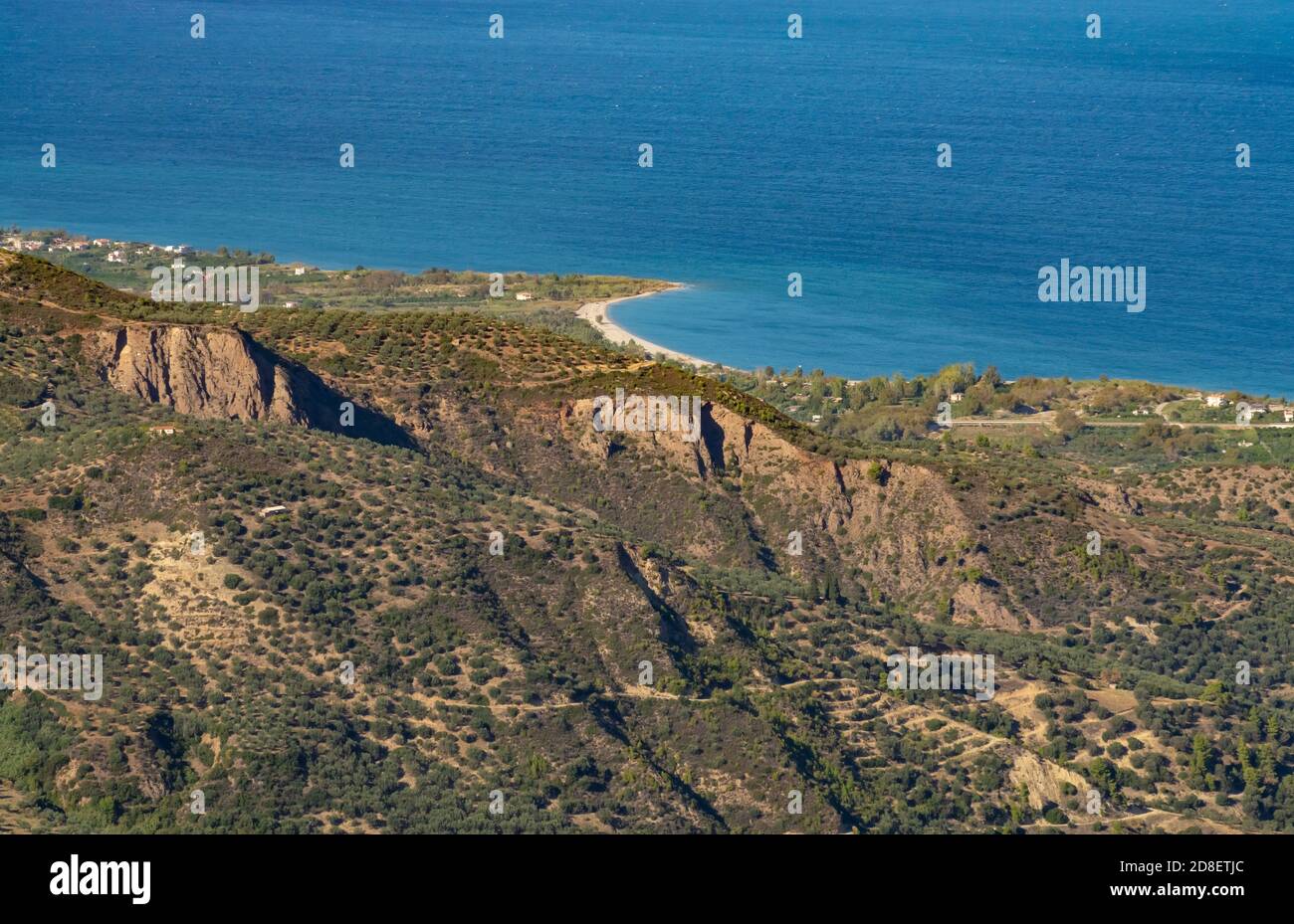 Dramatic sea and mountain landscapes along the backroads of the ...