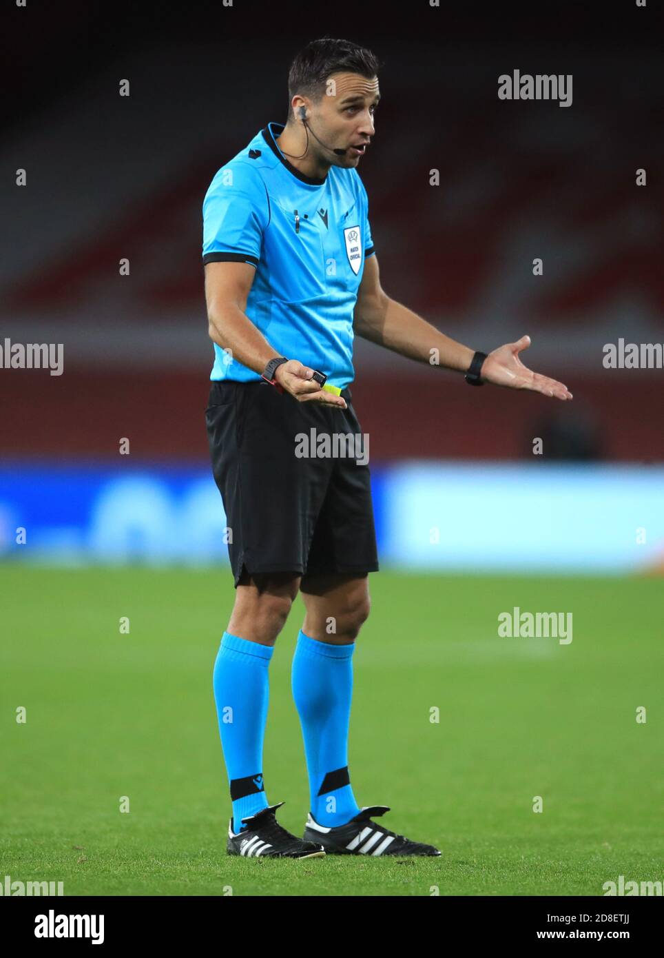 Referee Filip Glova during the UEFA Europa League Group B match at the ...