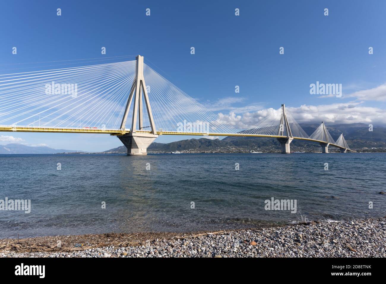 The sublime Rio–Antirrio Bridge, one of the world's longest multi-span ...