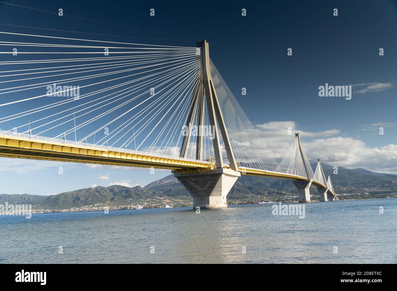 The sublime Rio–Antirrio Bridge, one of the world's longest multi-span ...