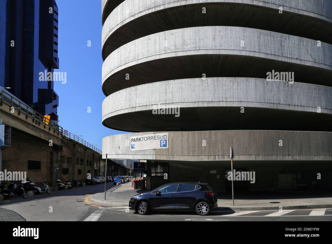 Multi level parking lot in hi-res stock photography and images - Alamy