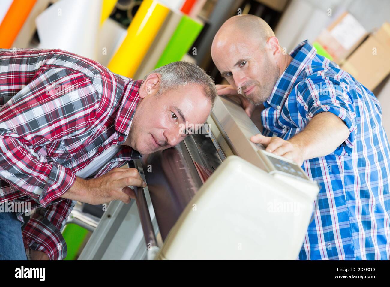 Newspaper printing press operator hi-res stock photography and images ...