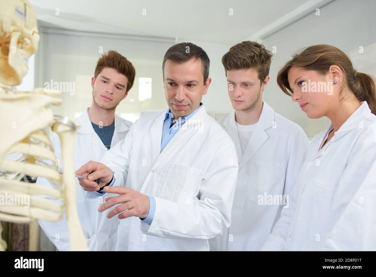 Medical student skeleton hi-res stock photography and images - Alamy