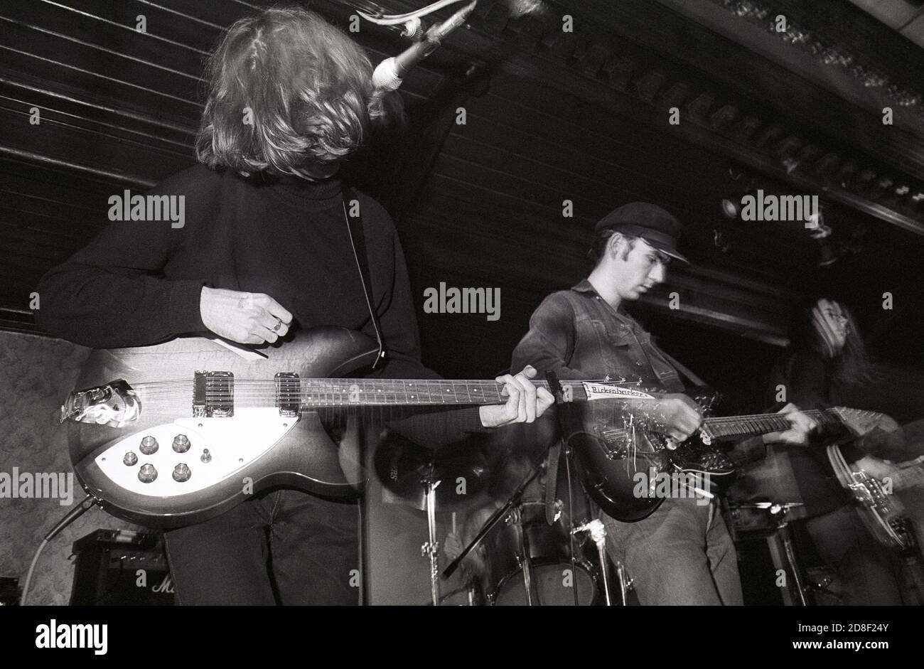 Andrew Sherriff, Simon Rowe and Russell Barrett of British shoegazing ...