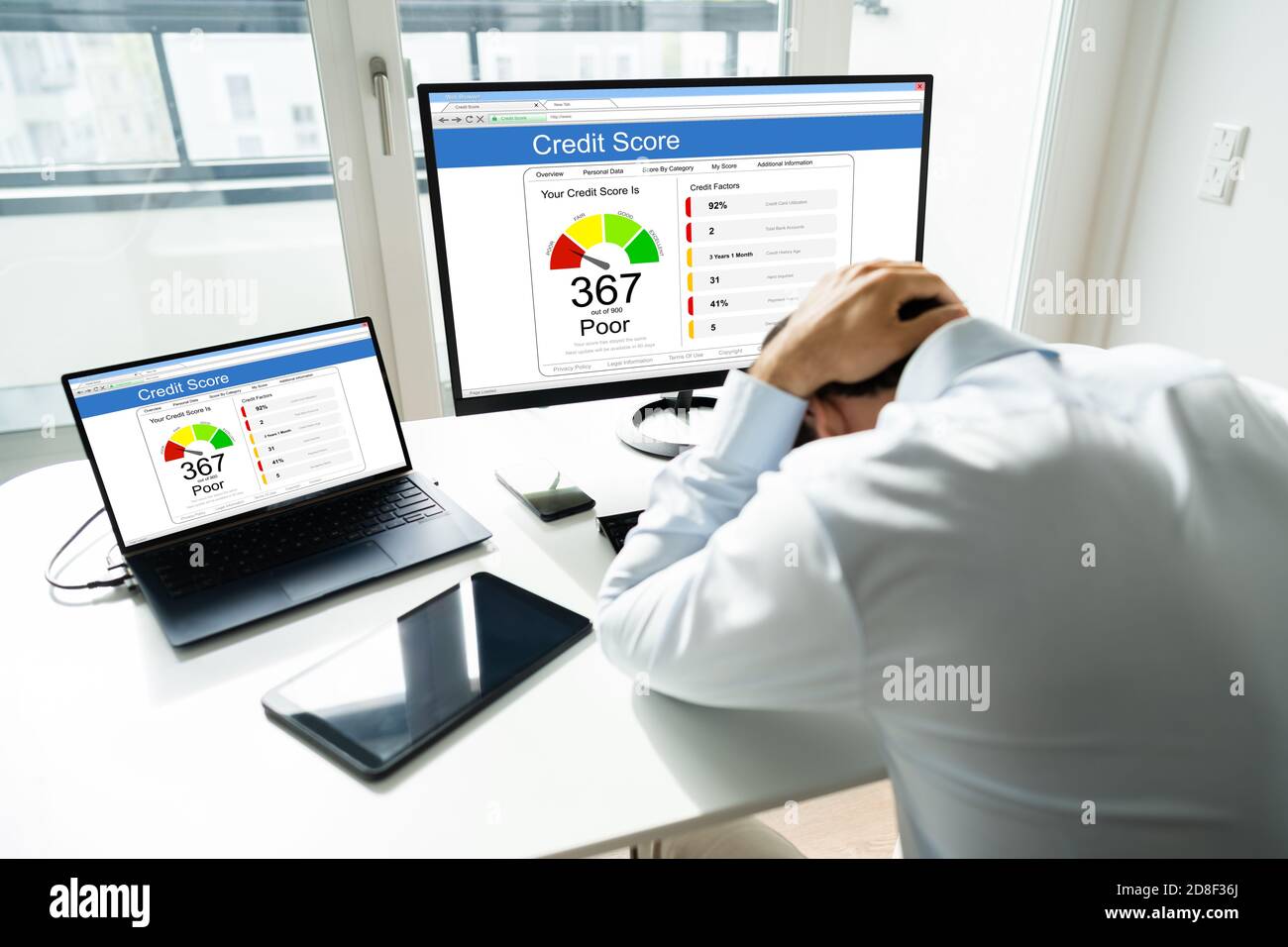 Computer notebook keyboard credit hi-res stock photography and images ...