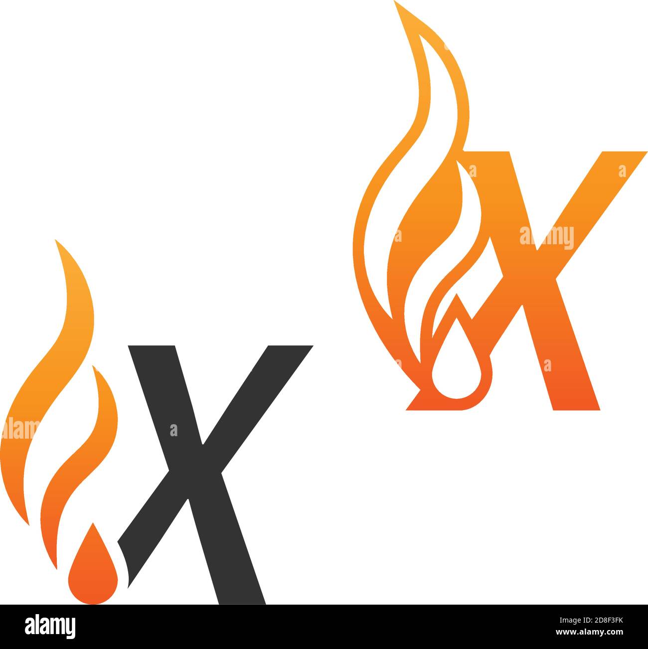 Letter X Fire
