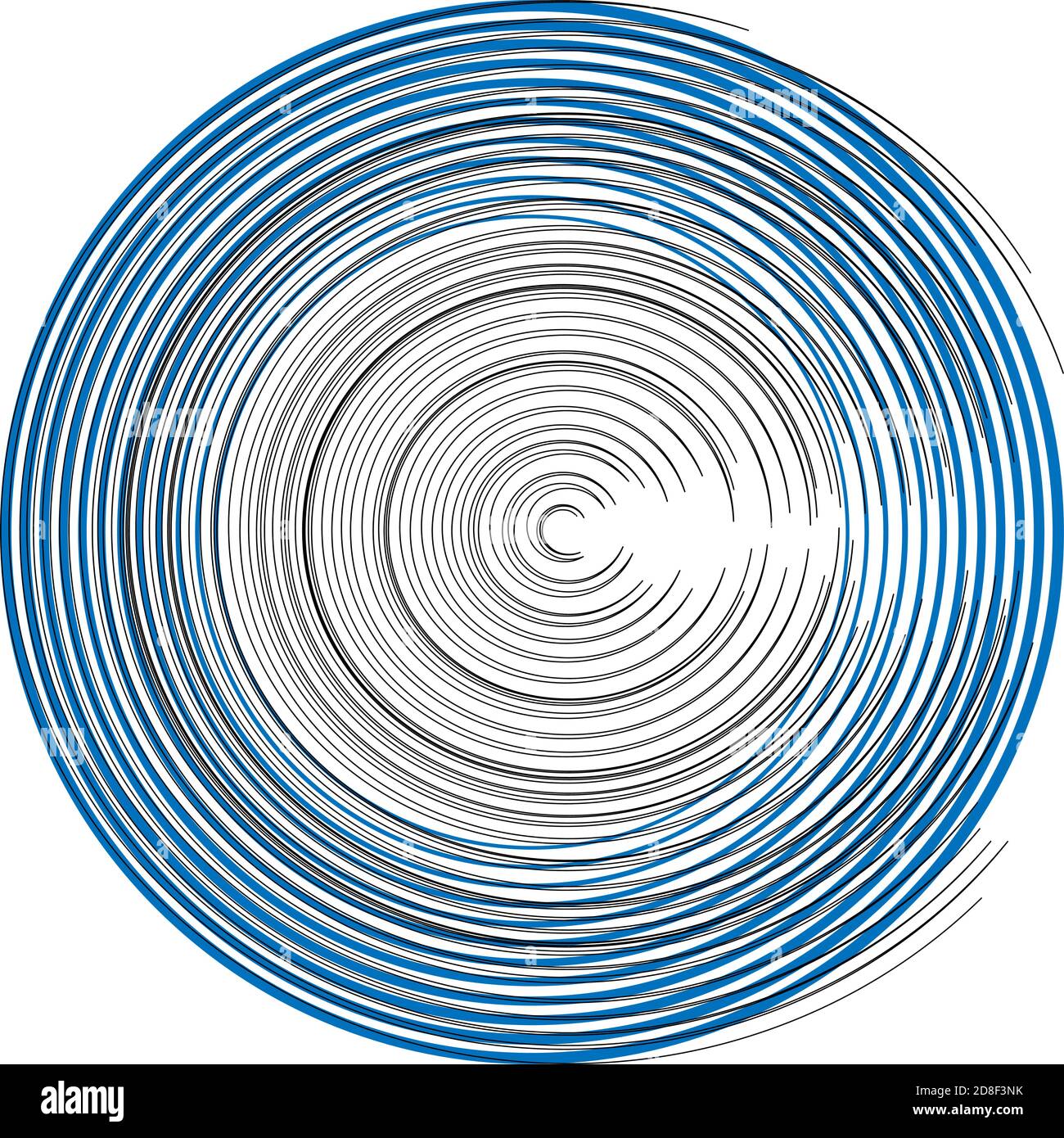 Overlaying abstract Spiral, Swirl, Twirl vector. Volute, helix ...