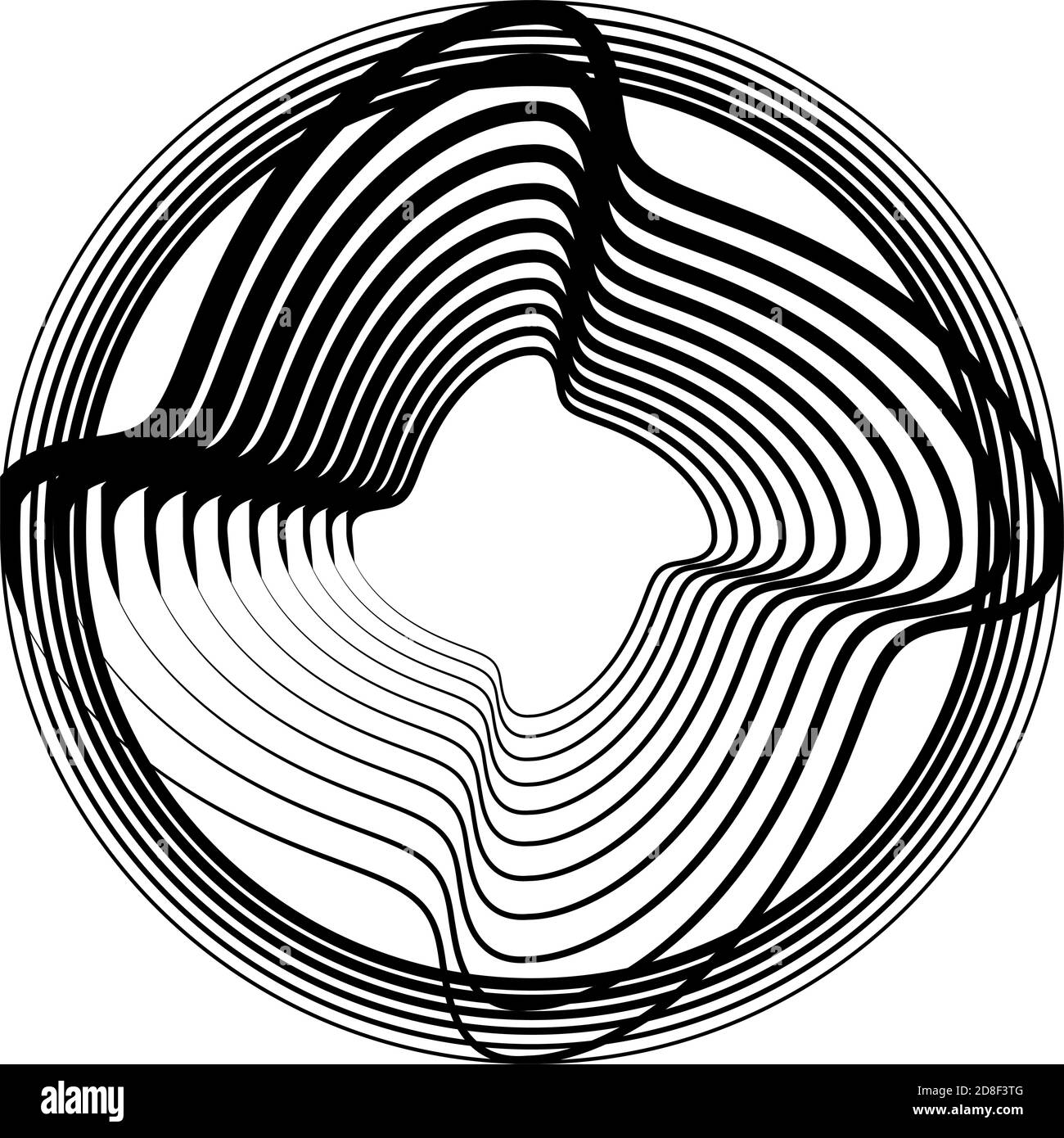 Overlaying abstract Spiral, Swirl, Twirl vector. Volute, helix ...