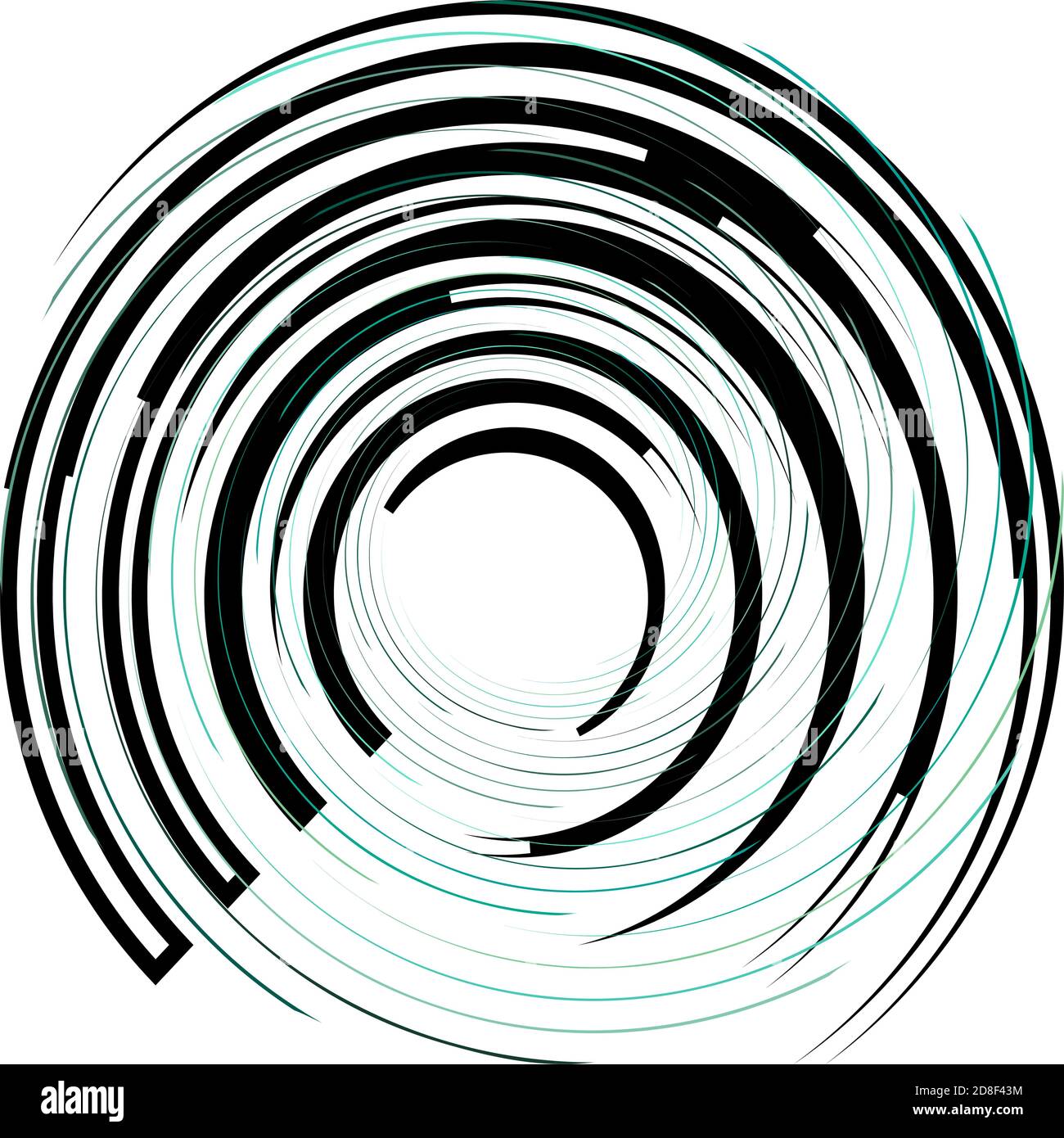 Overlaying abstract Spiral, Swirl, Twirl vector. Volute, helix ...