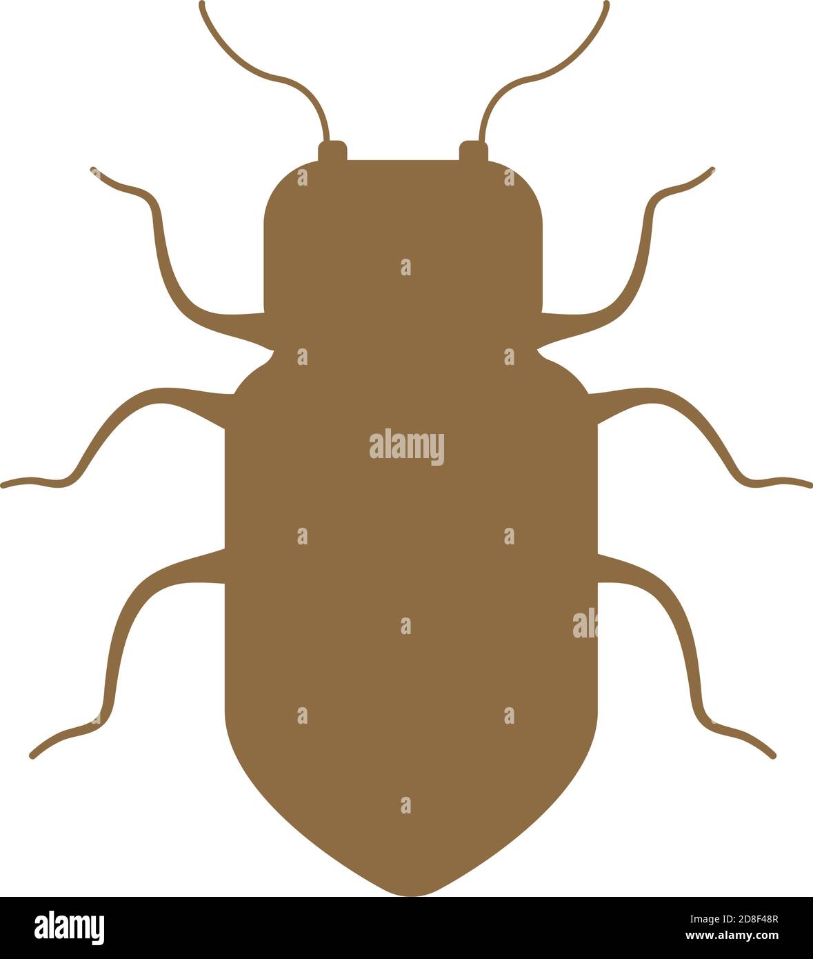 roach insect flat style icon vector illustration design Stock Vector ...