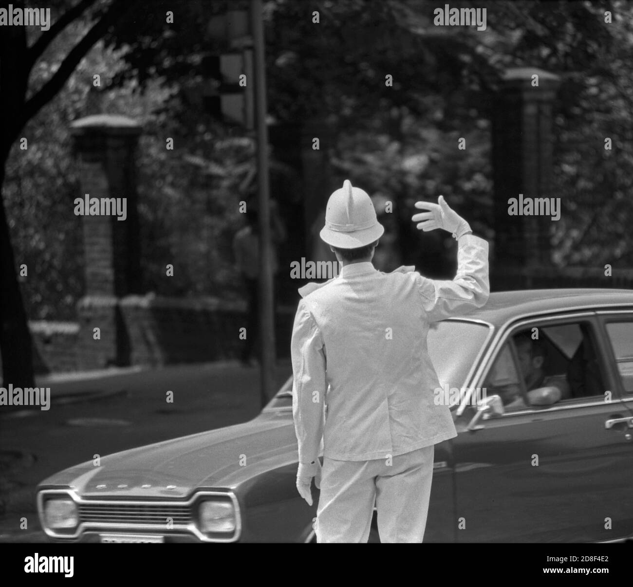 1970s traffic cop Black and White Stock Photos & Images - Alamy