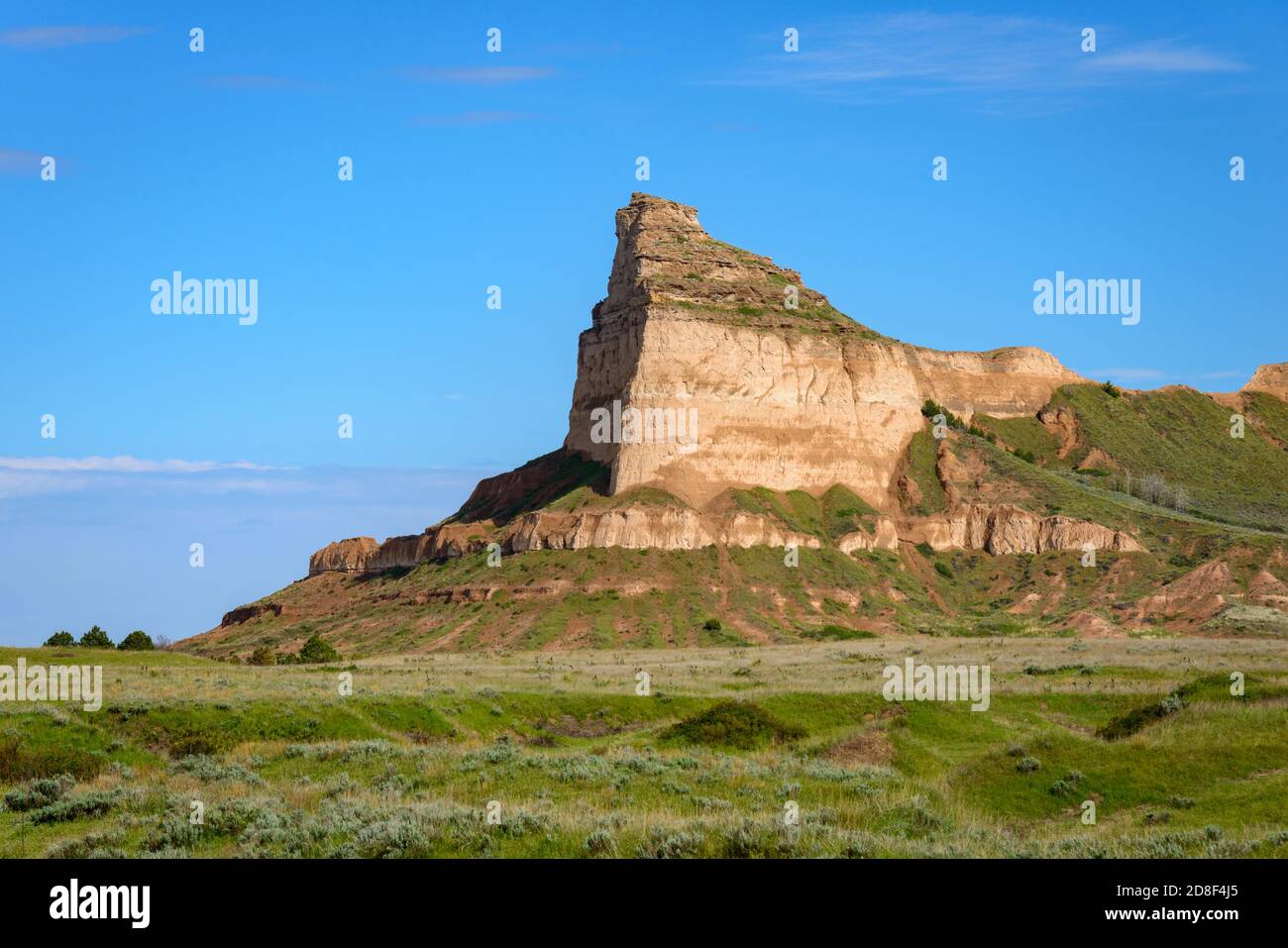 Scotts Bluff National Monument Stock Photo - Alamy