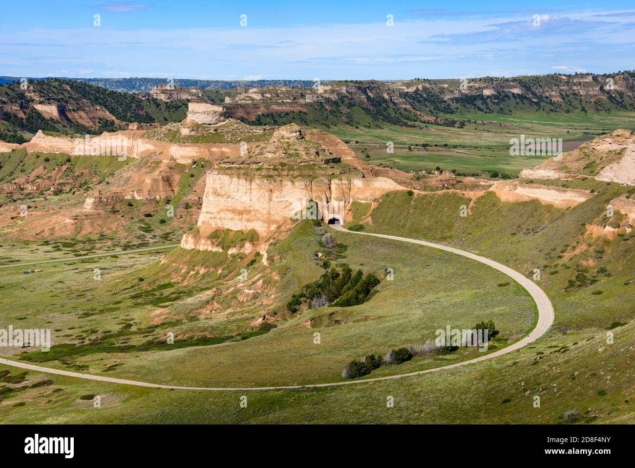 Scotts Bluff National Monument Stock Photo - Alamy