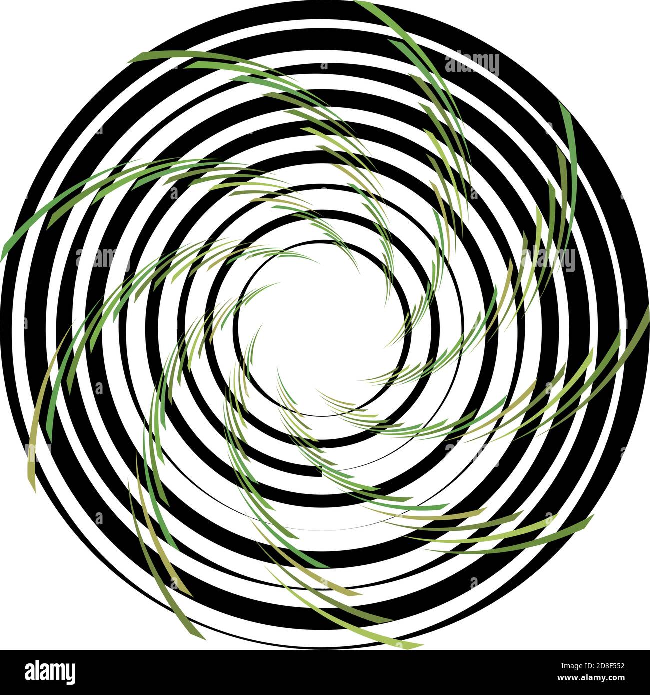 Overlaying abstract Spiral, Swirl, Twirl vector. Volute, helix ...