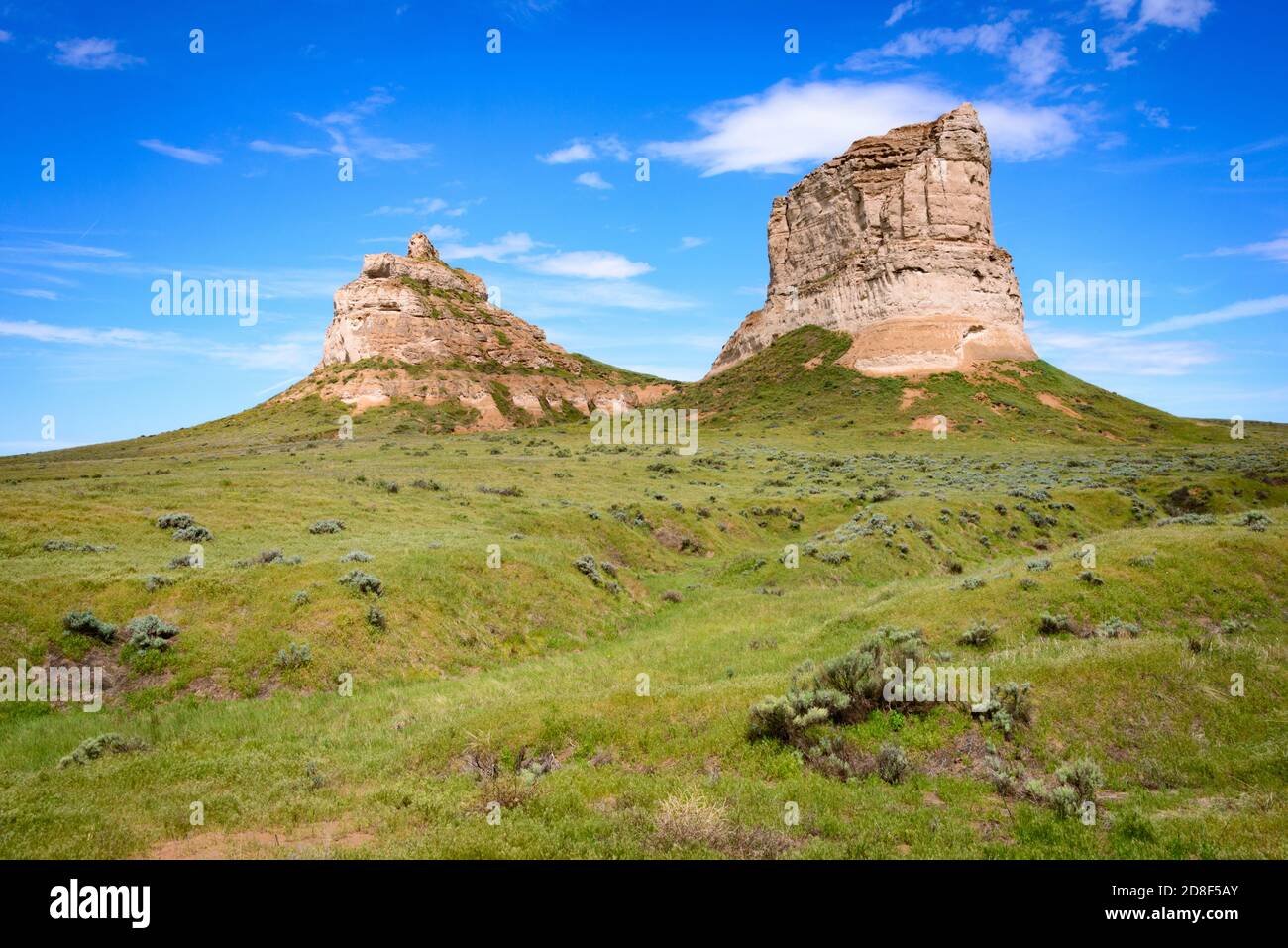 Courthouse and Jail Rocks Stock Photo - Alamy