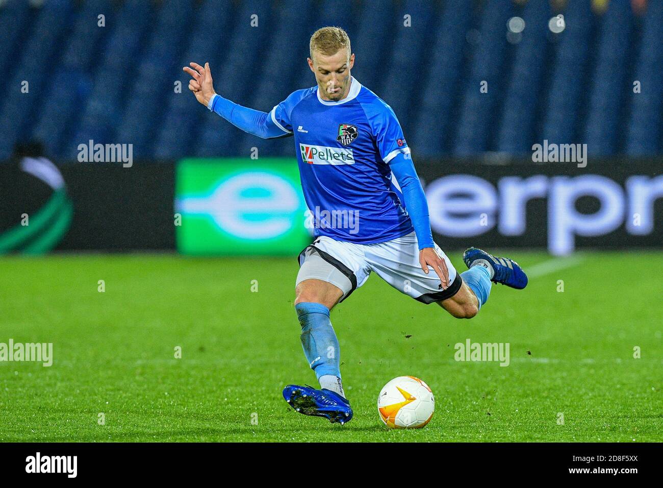 ROTTERDAM, NETHERLANDS - OCTOBER 29: Jonathan Scherzer of Wolfsberger ...