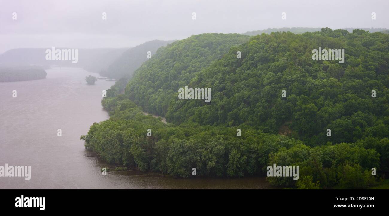 Effigy Mounds National Monument Stock Photo - Alamy