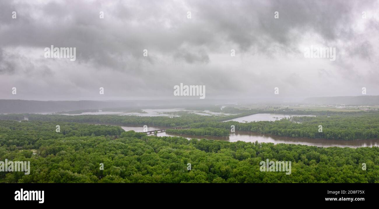 Wyalusing State Park Stock Photo - Alamy