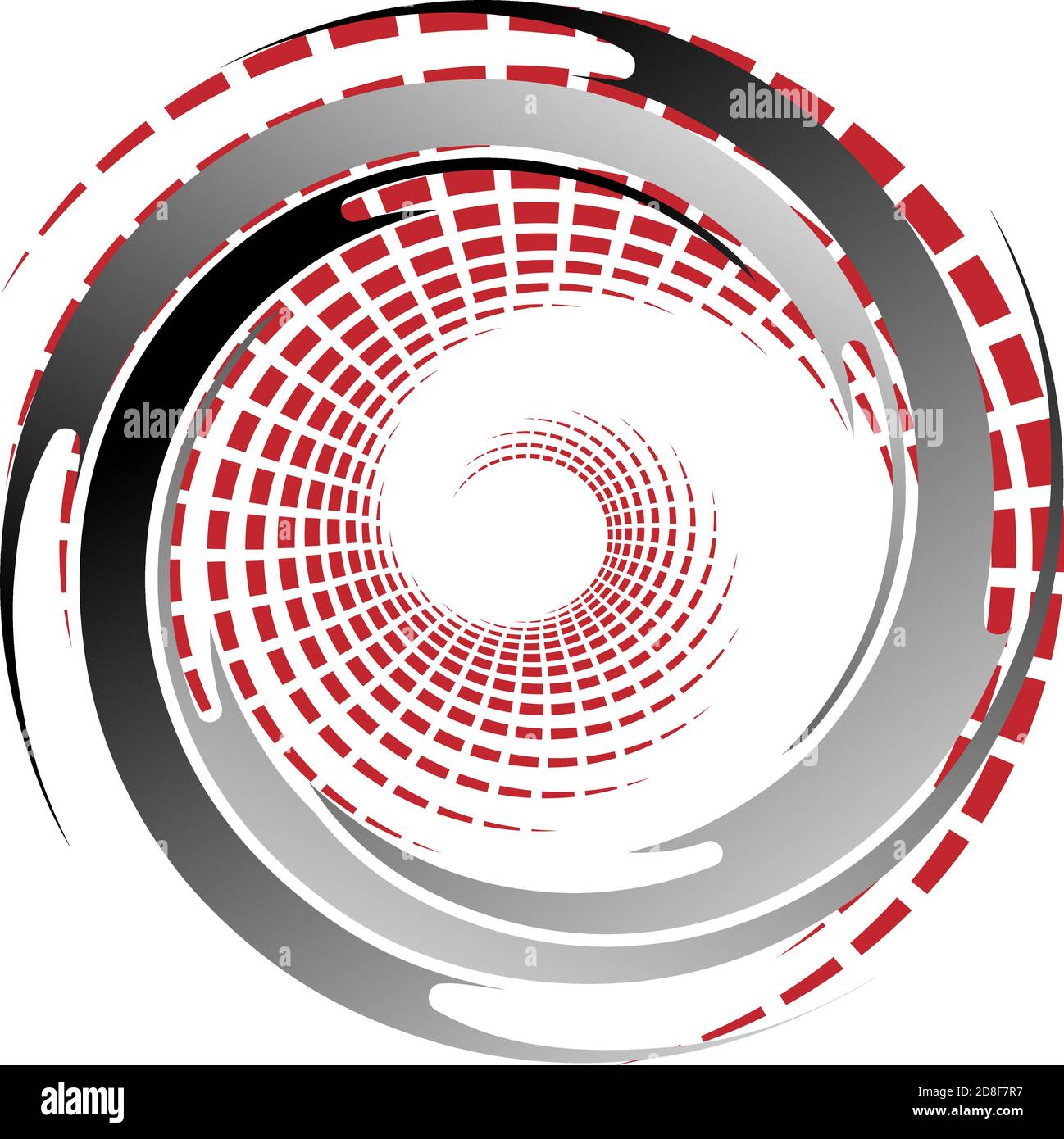 Overlaying abstract Spiral, Swirl, Twirl vector. Volute, helix ...