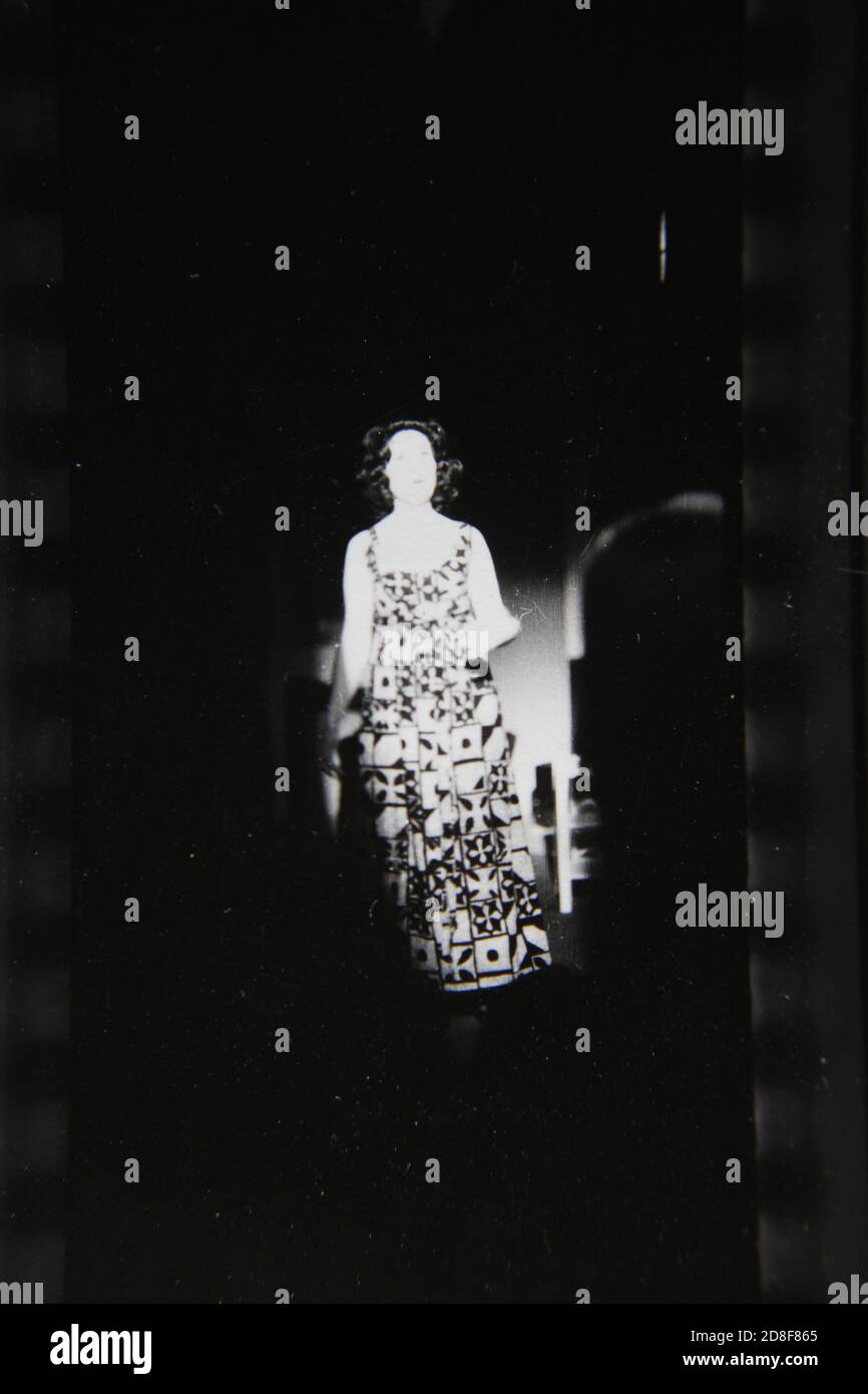 Fine 1970s vintage black ad white photography of a dramatic stage play ...