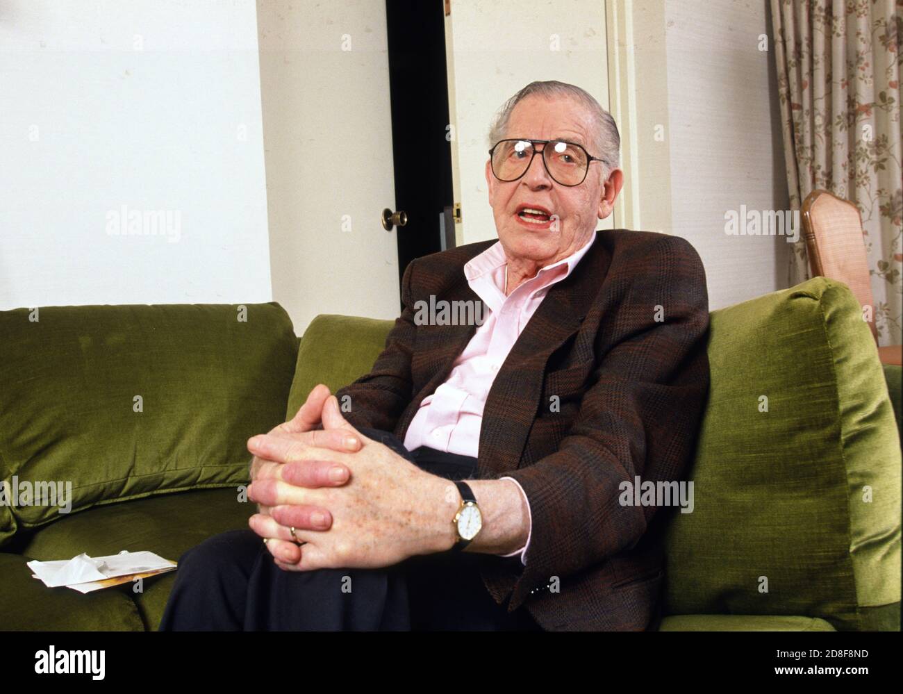 Comedian Milton Berle during an interview and photo session in ...