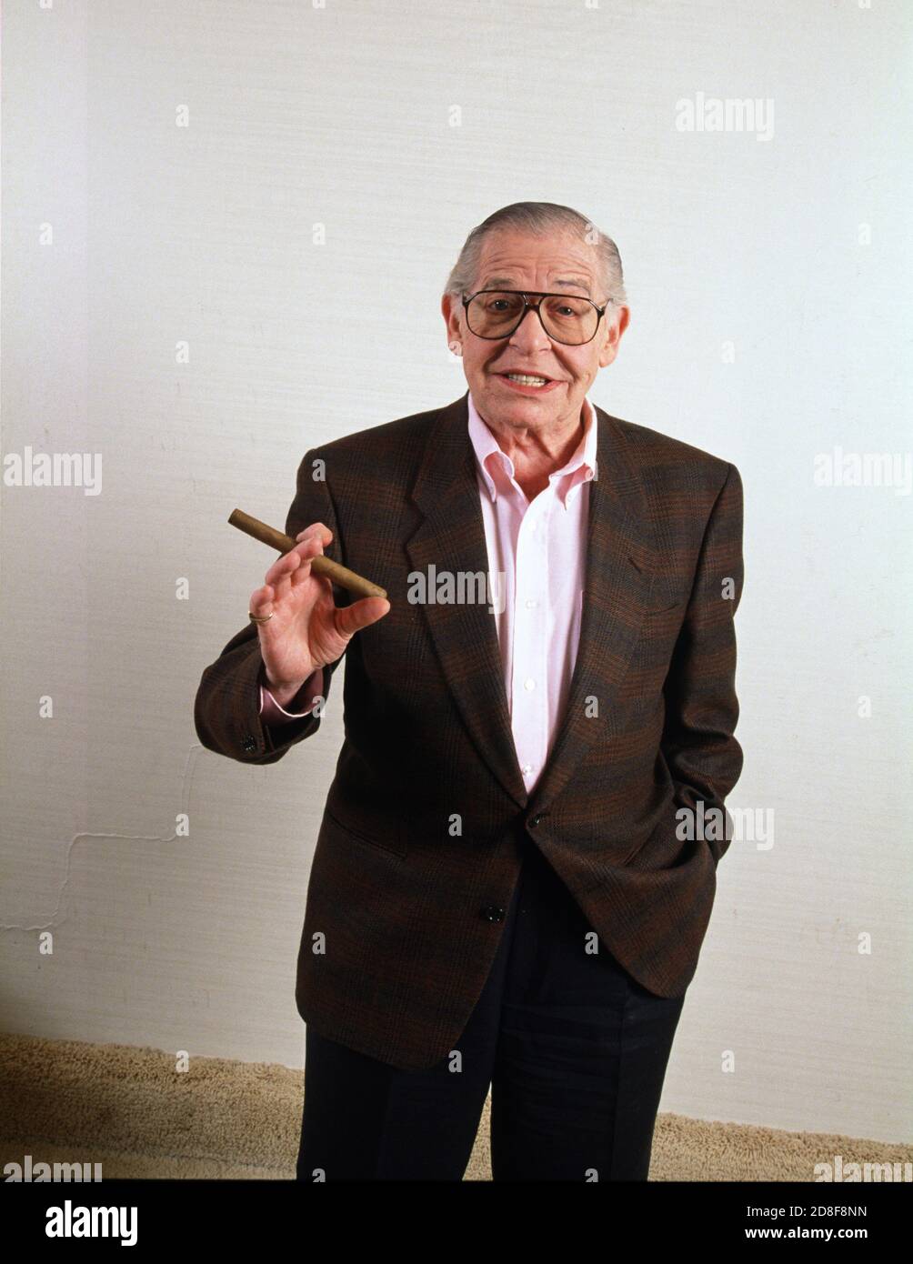 Comedian Milton Berle during an interview and photo session in ...
