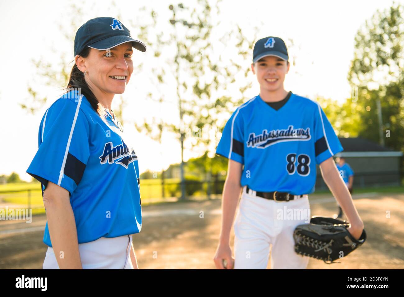 Male coach kids hi-res stock photography and images - Alamy