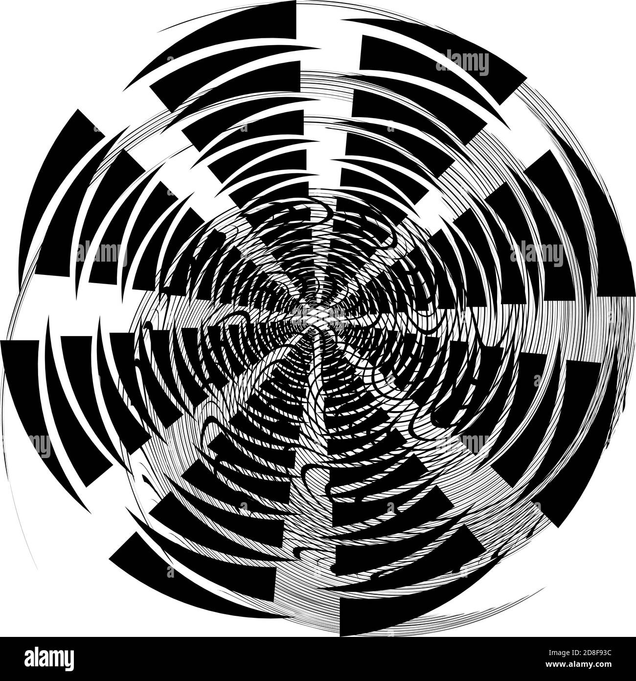 Overlaying abstract Spiral, Swirl, Twirl vector. Volute, helix ...