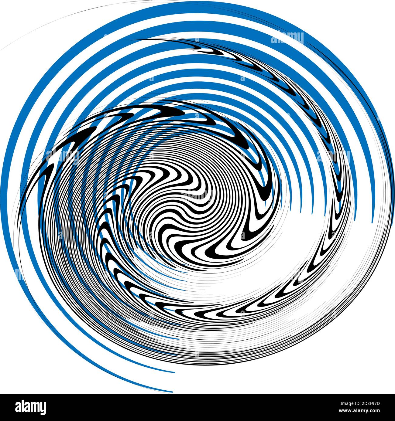 Overlaying abstract Spiral, Swirl, Twirl vector. Volute, helix ...