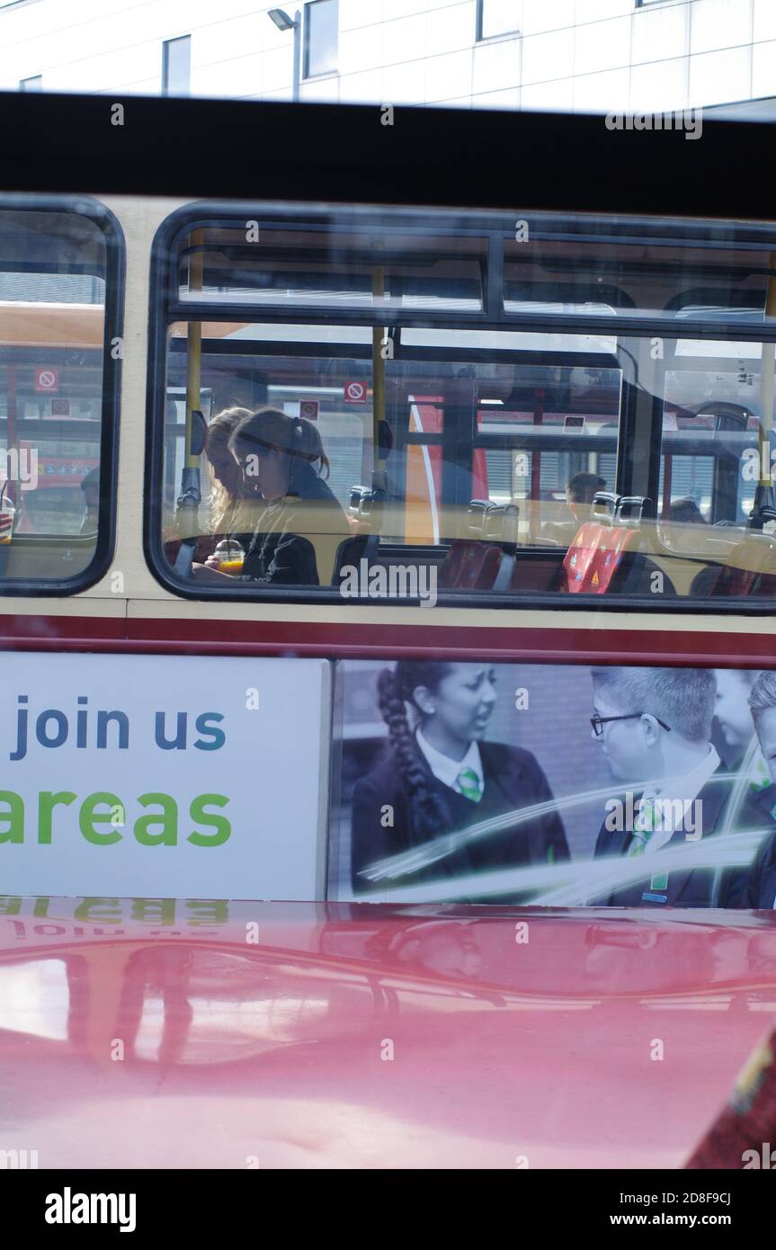 Busses in Hull, England, UK Stock Photo - Alamy