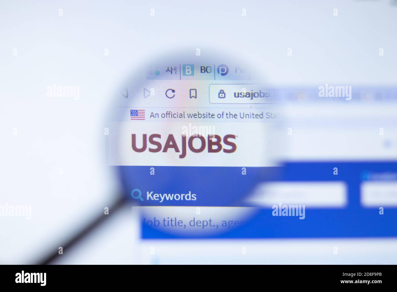 Usajobs logo hi-res stock photography and images - Alamy