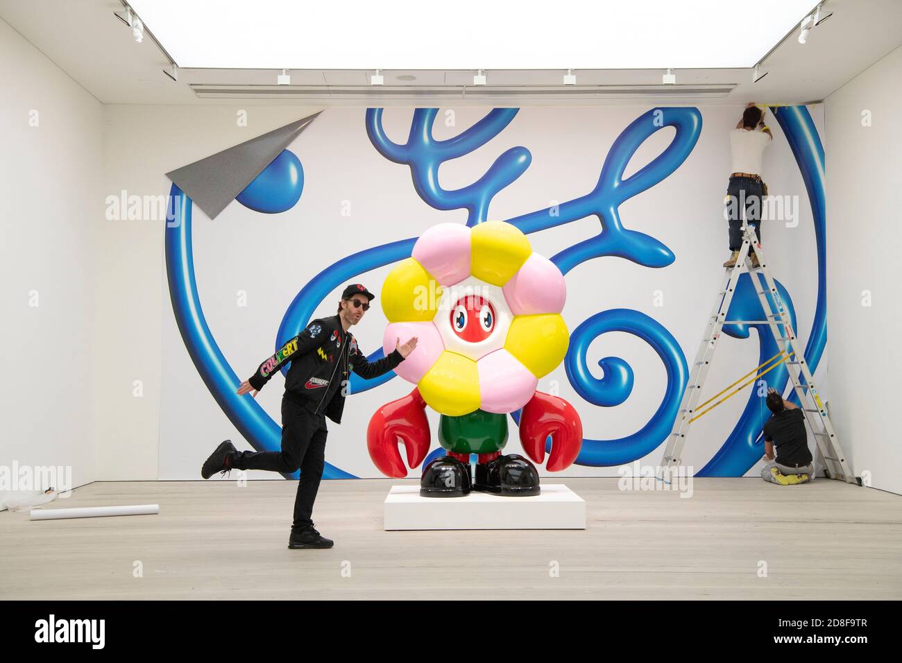 29th October 2020. London, United Kingdom. . Artist Phillip Colbert ...